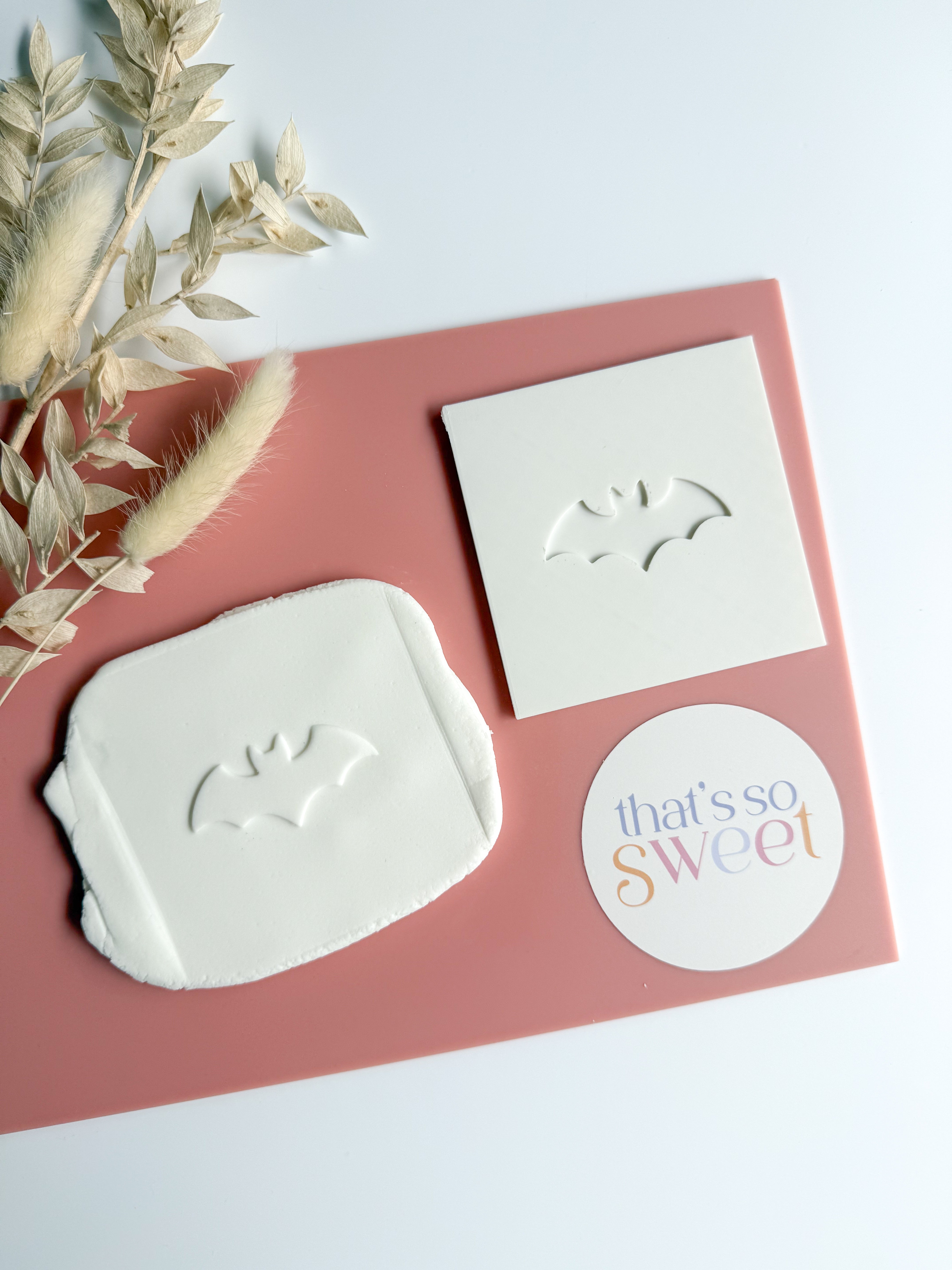 Bat Silhouette (Stamp Only) – That's so Sweet Designs
